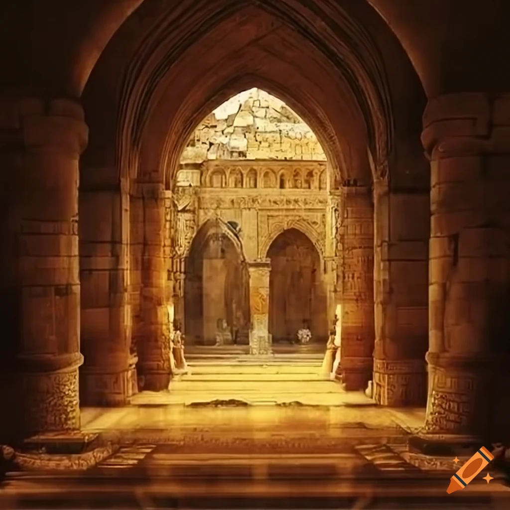 Second temple of jerusalem on Craiyon