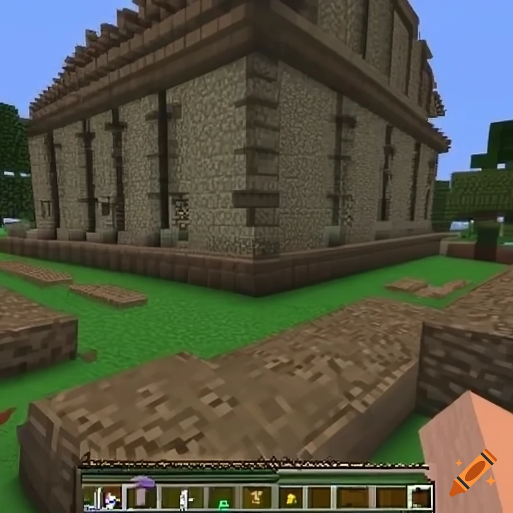 Minecraft documentary project on Craiyon