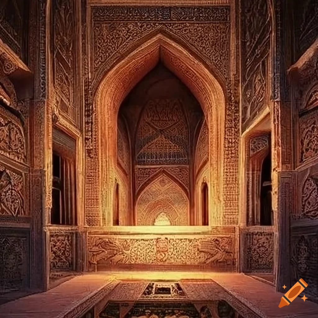 A ancient persian university on Craiyon