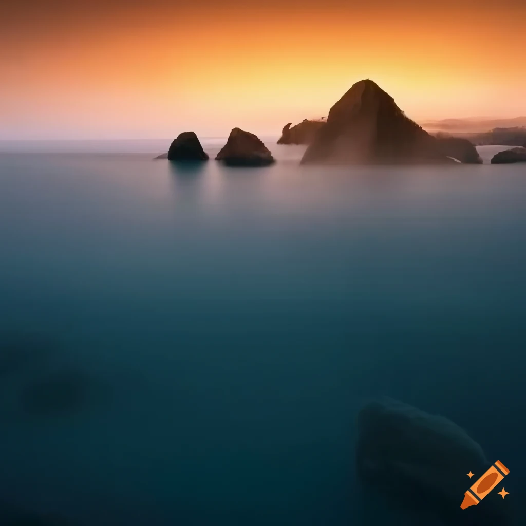 Explore unfamiliar landscapes on Craiyon