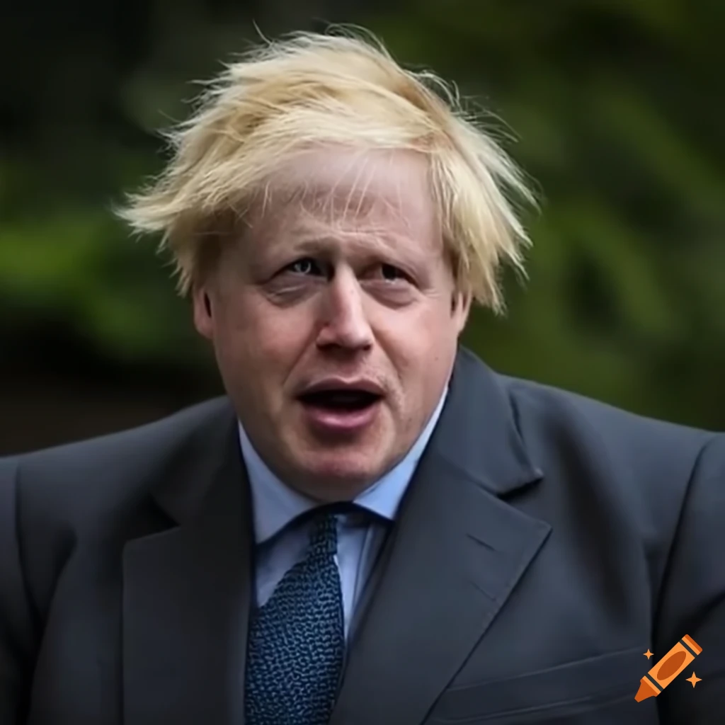 Boris johnson on Craiyon