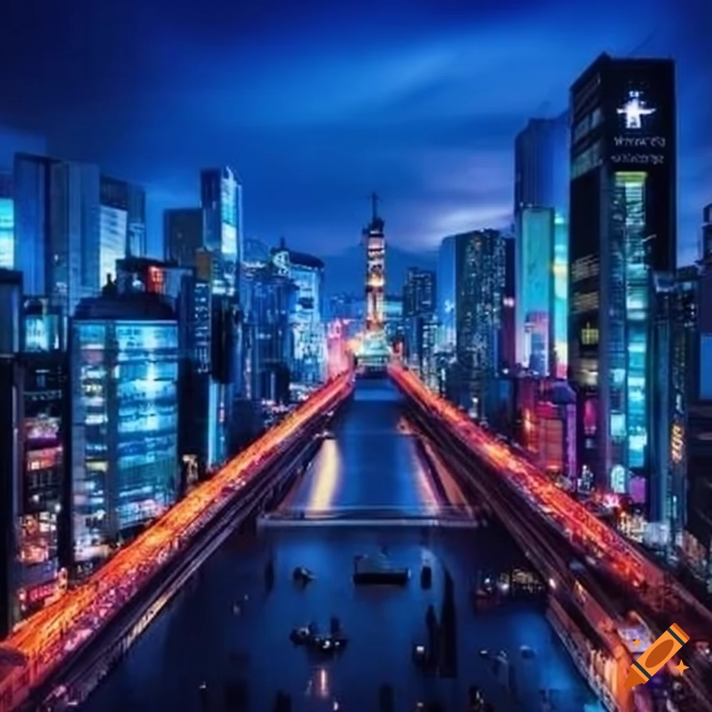 A city that blends tokyo and manila