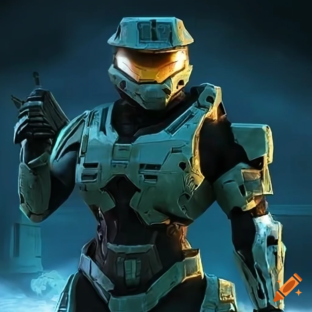 Halo roleplay on Craiyon