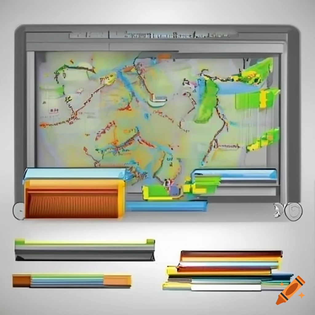 Studying server maps on Craiyon