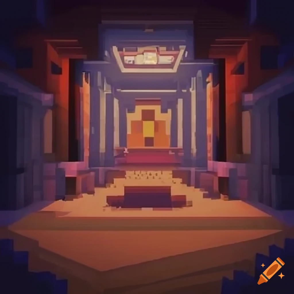 Minecraft hall