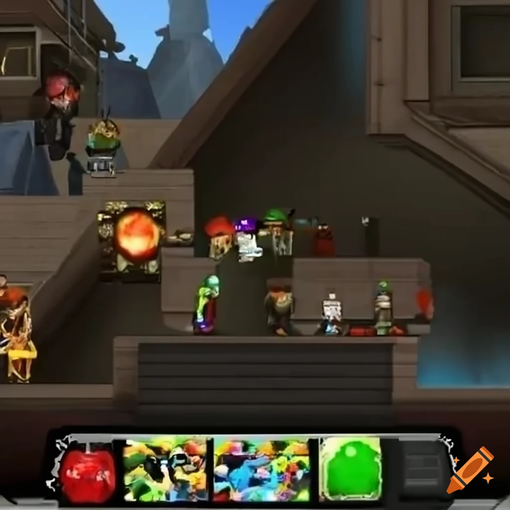 Online multiplayer world