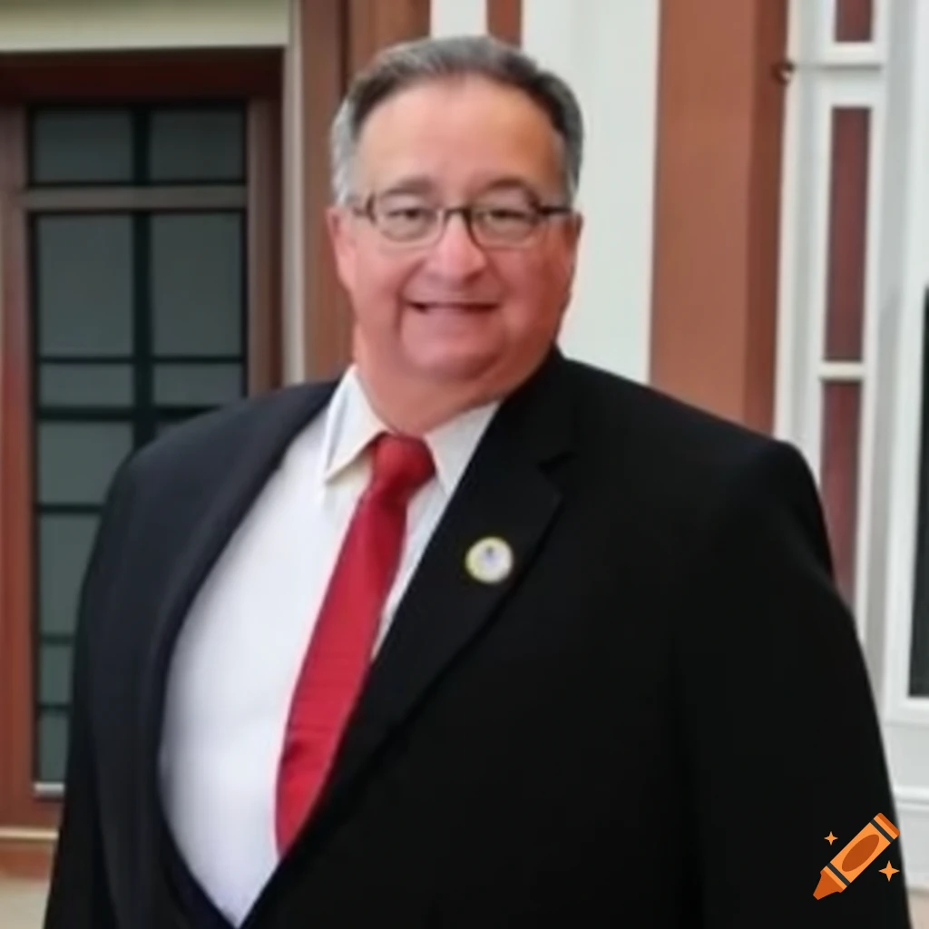 Successful town mayor on Craiyon