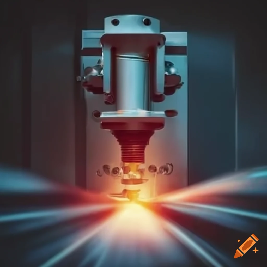 A complex machine that relate to mechanical engineering, both solid and ...