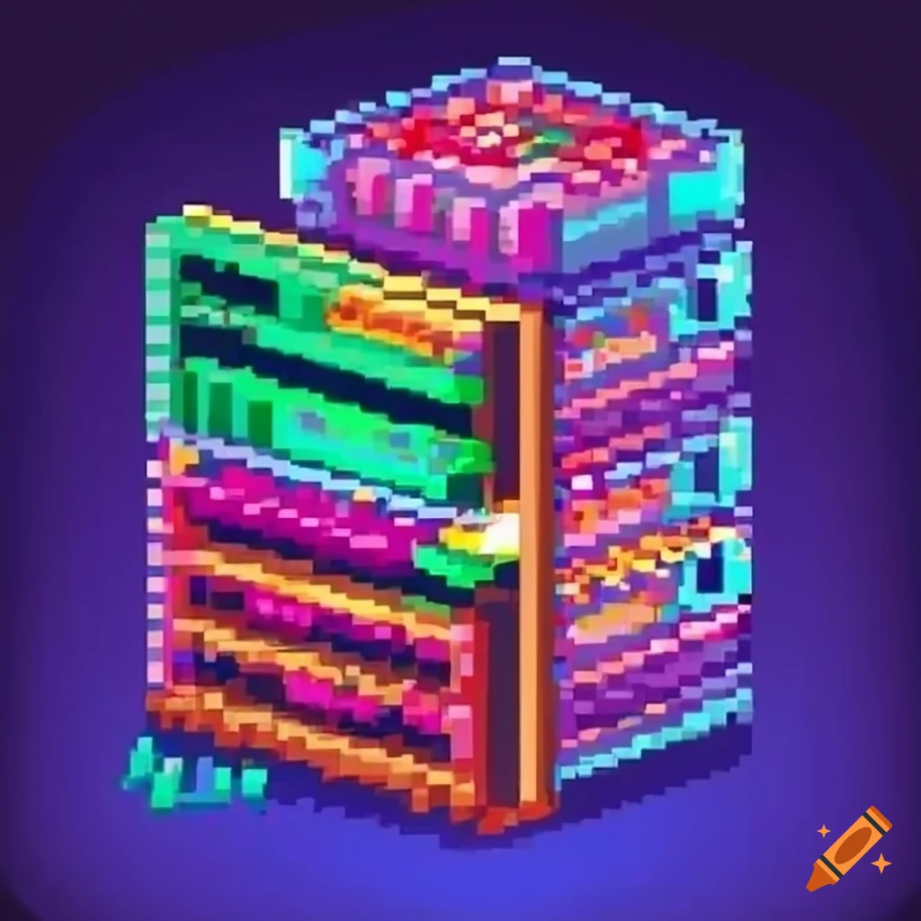 Pixel server experience on Craiyon