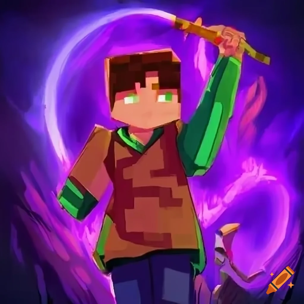 Minecraft meets discord on Craiyon