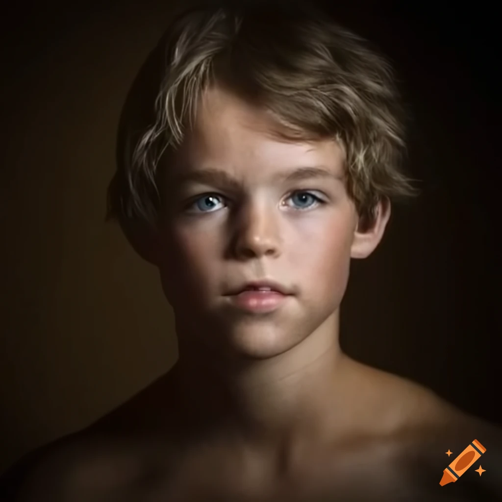 Connor mcleod, highlander as boy on Craiyon