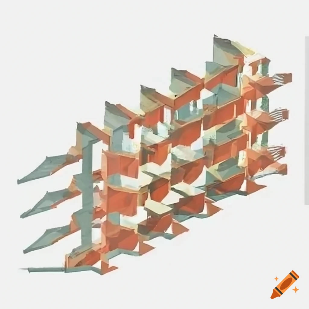 Custom generated structures on Craiyon