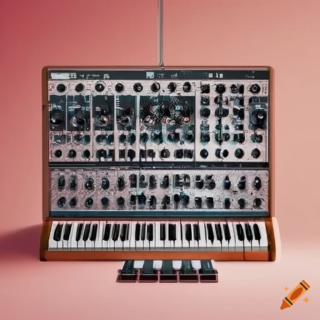 Modular synthesizer large