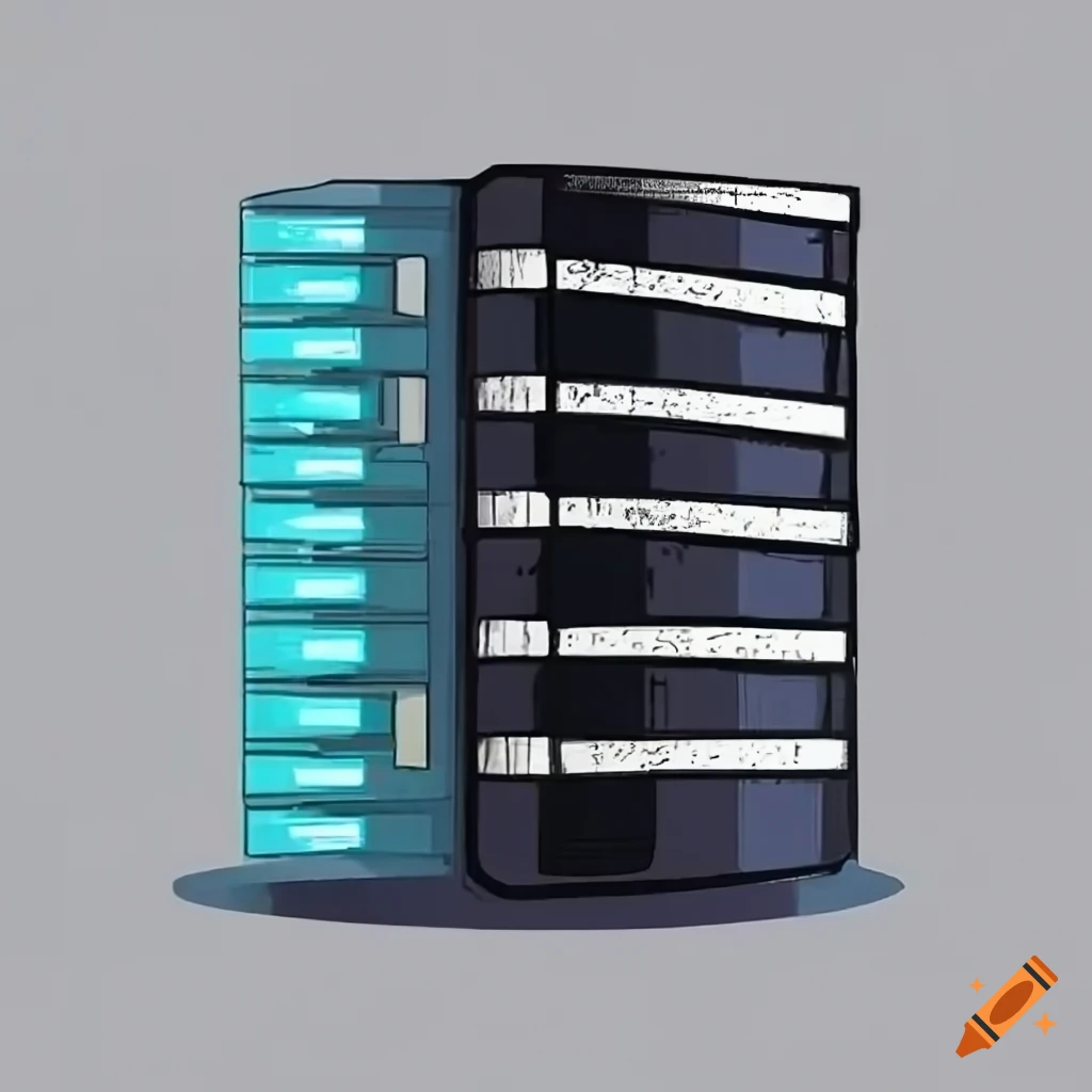 Server node on Craiyon