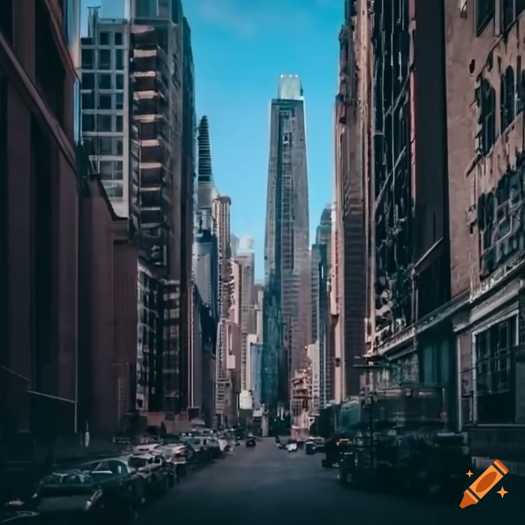 Realistic city simulations on Craiyon