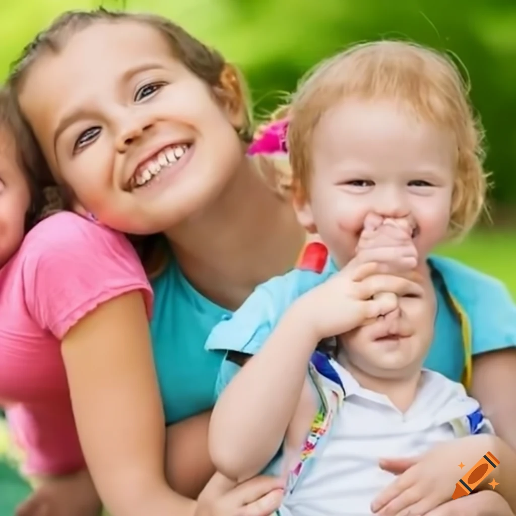 Positive child development on Craiyon