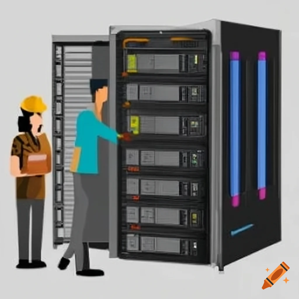 Servers require coordination on Craiyon