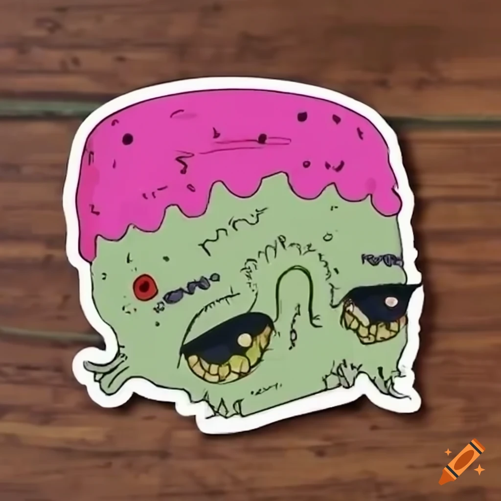 Weird animated stickers