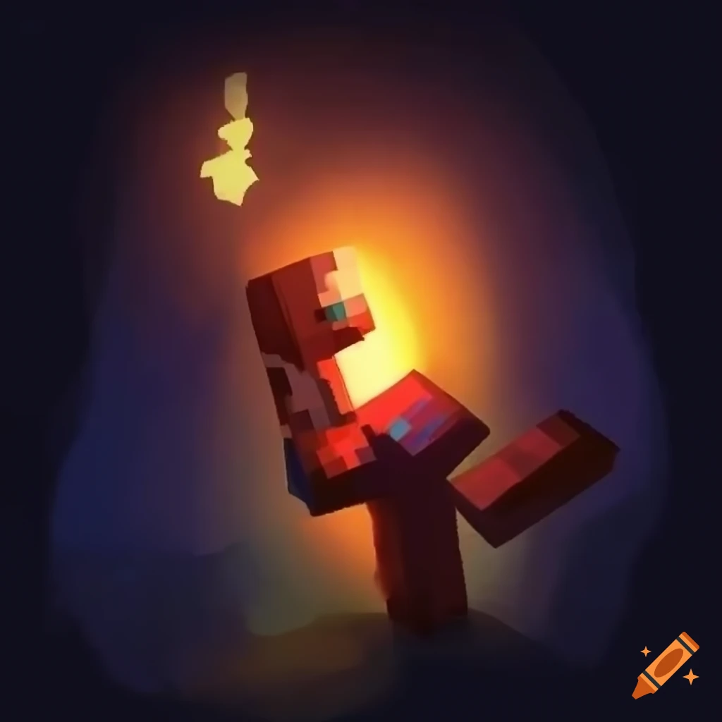 Reaching minecraft players on Craiyon