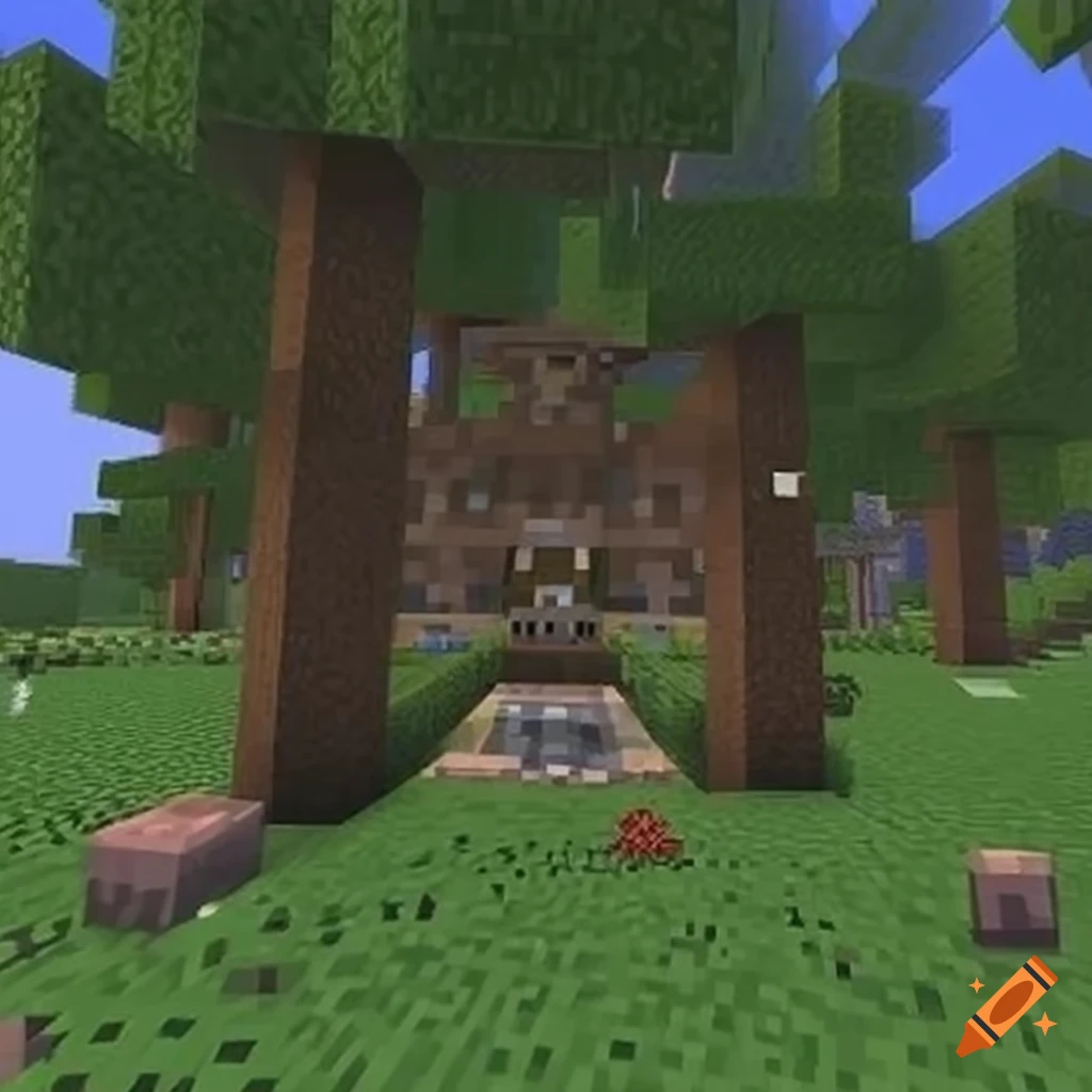 Community-based minecraft pc on Craiyon