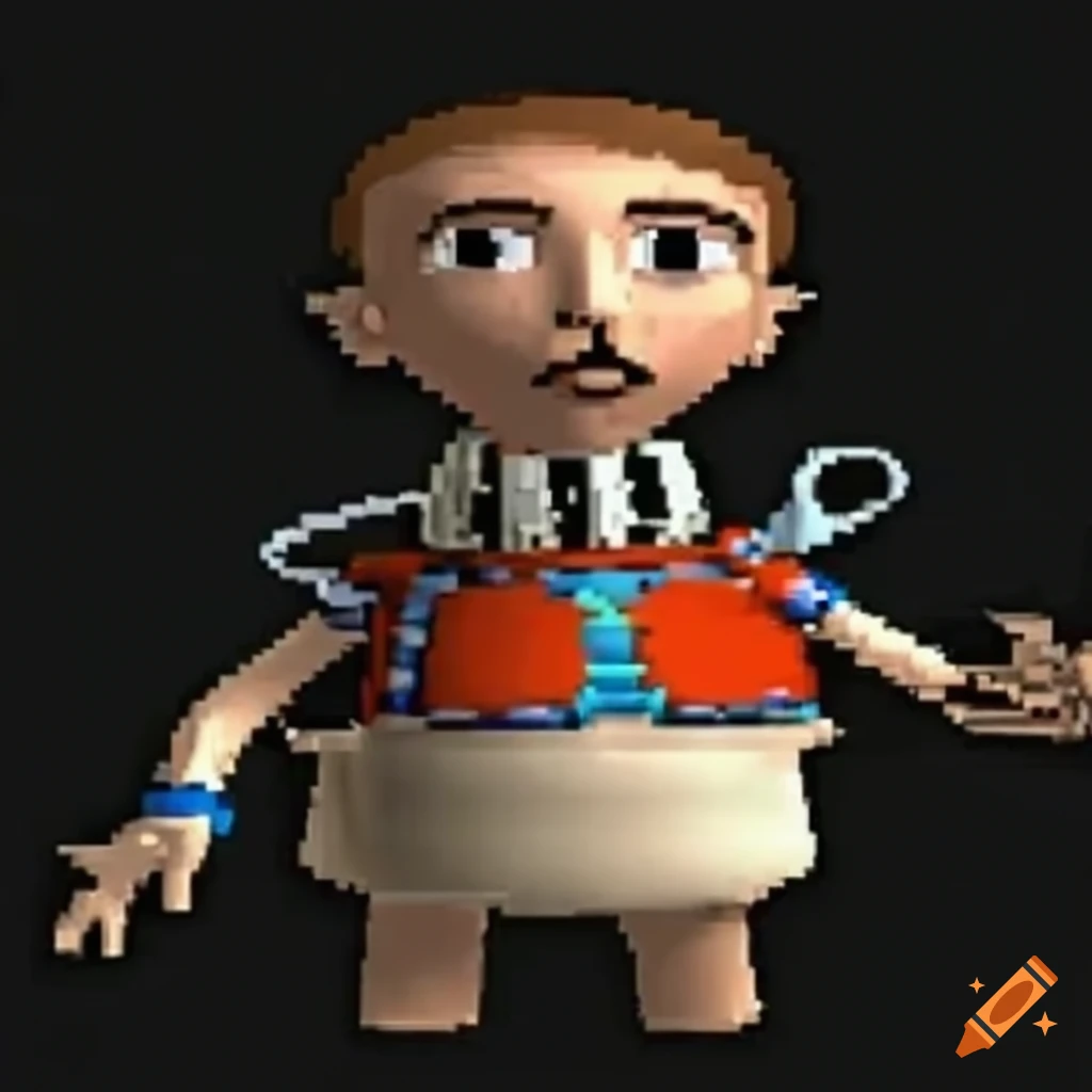 A quirky character from a classic playstation 2 game