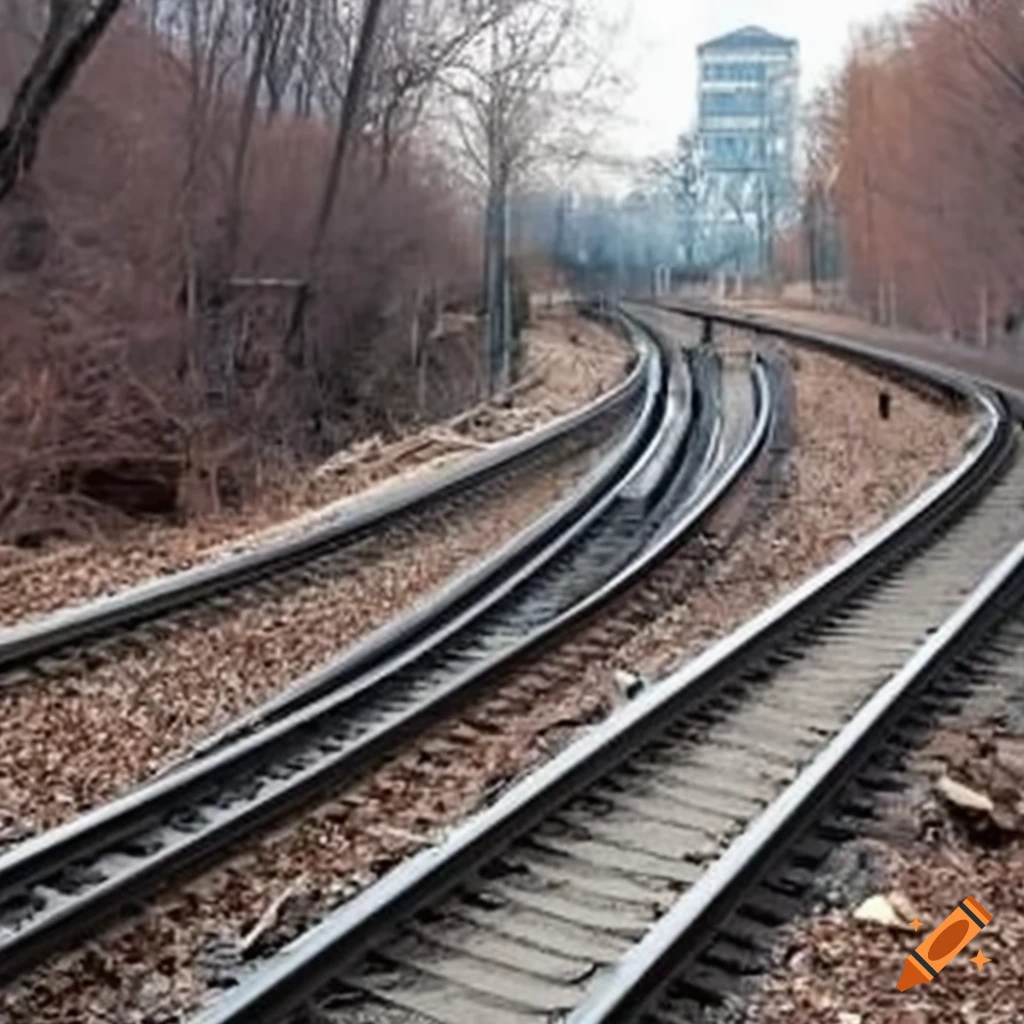 Vertical Train Tracks