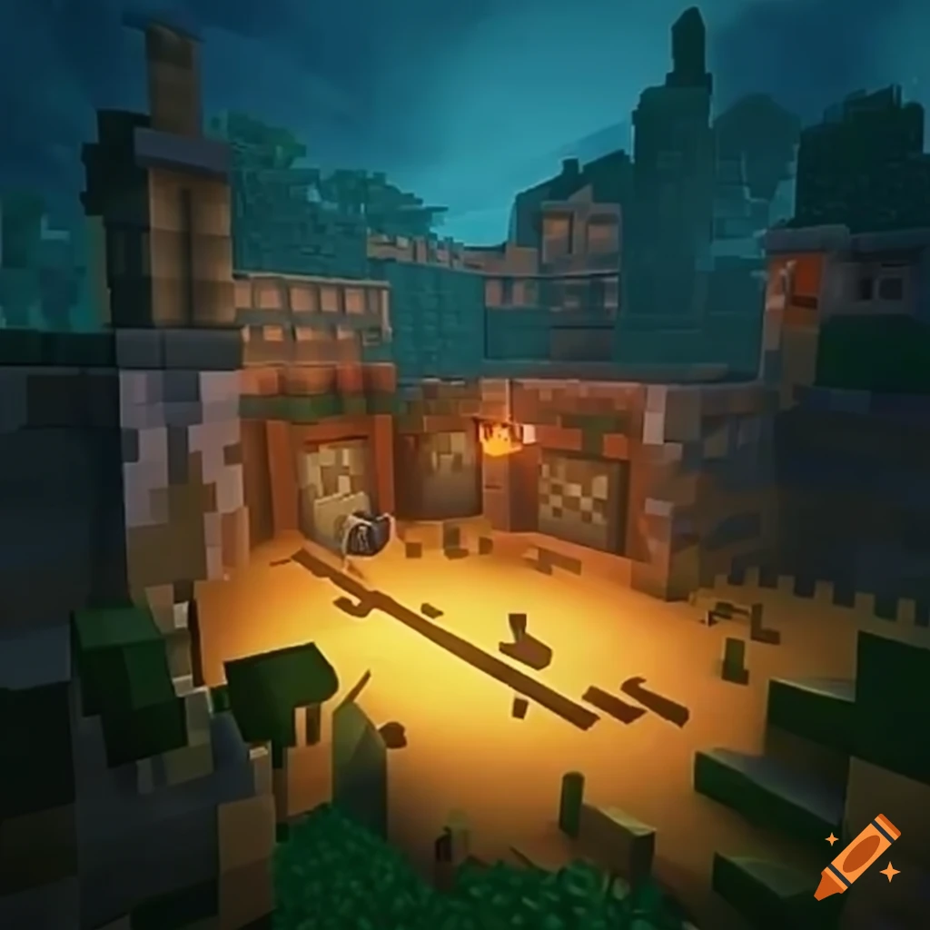 Minecraft battlegrounds