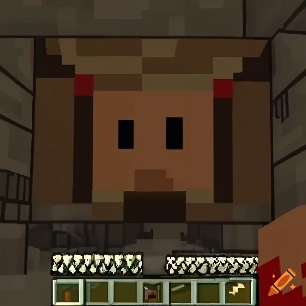 Minecraft team fortress on Craiyon