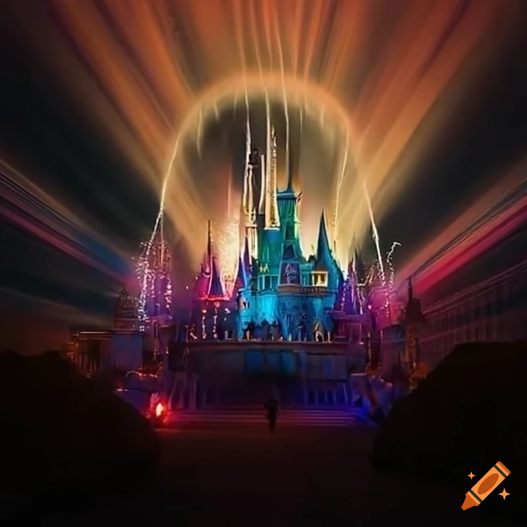 Enjoy theme parks on Craiyon