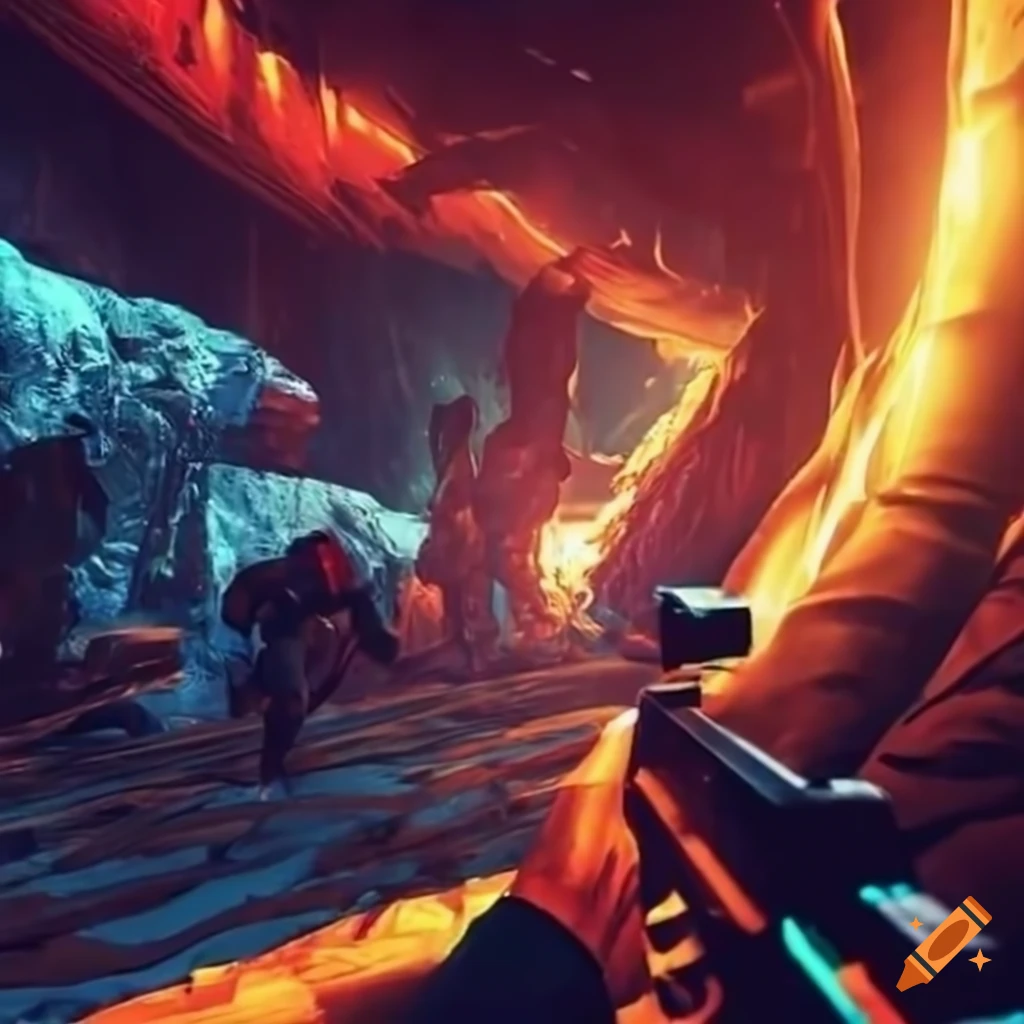 Adrenaline-pumping gaming experiences on Craiyon