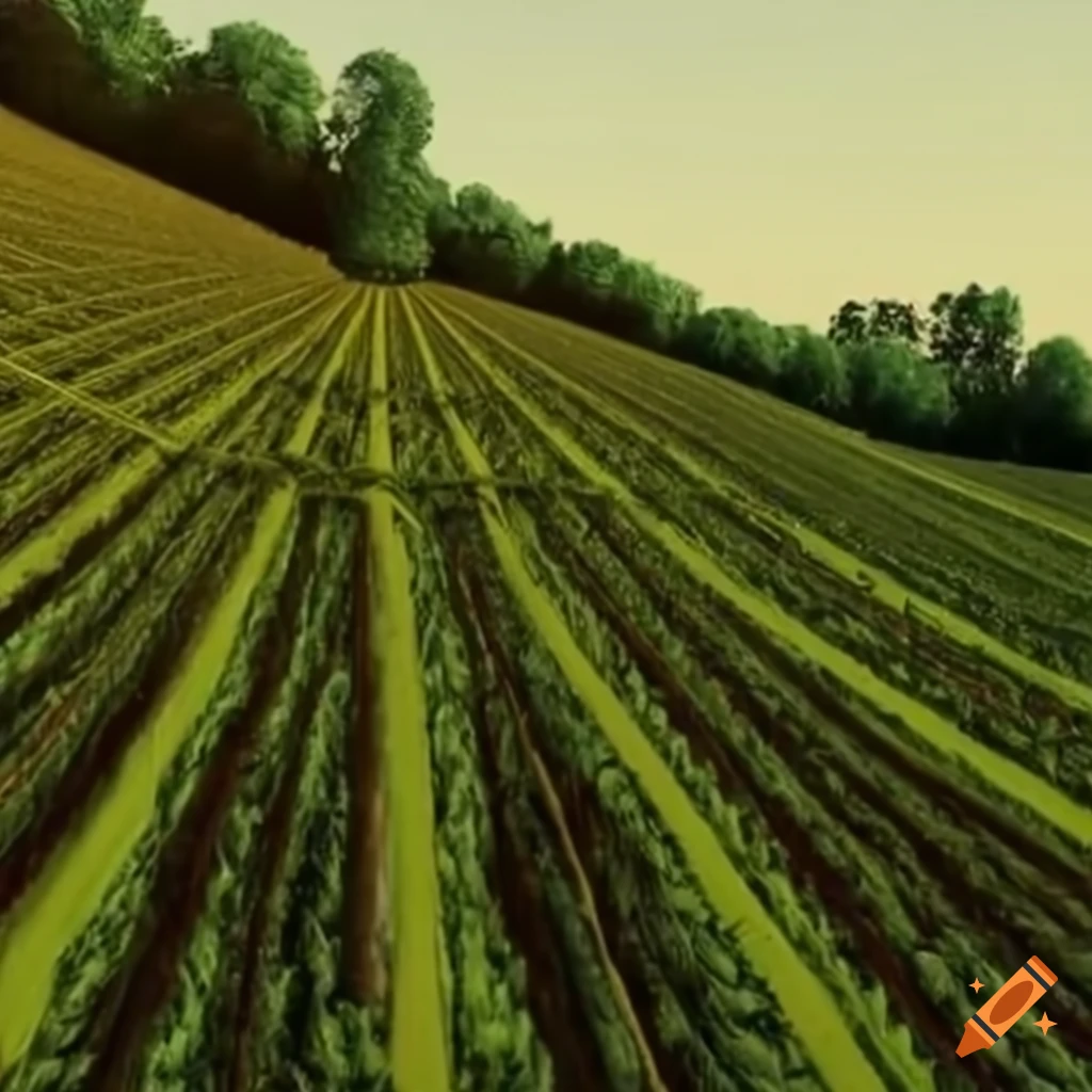 Virtual farming lifestyle on Craiyon