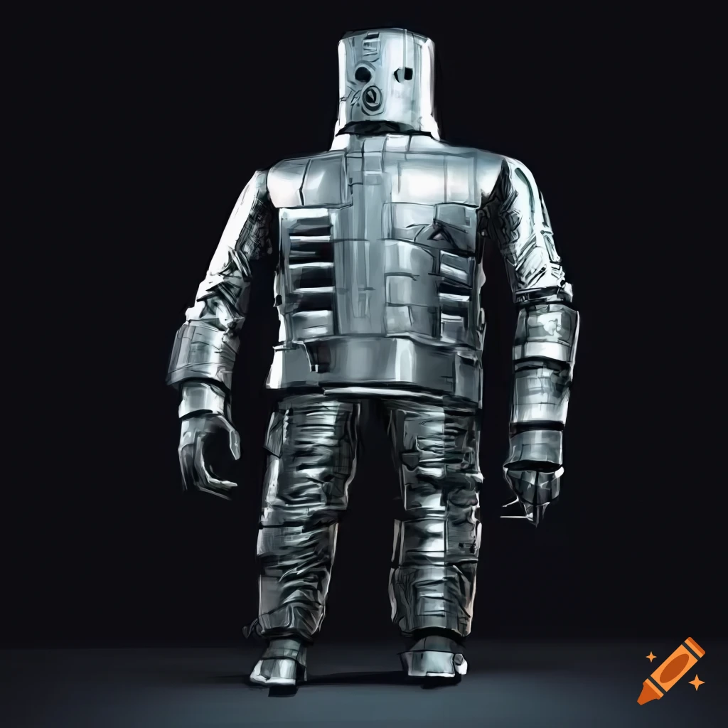Tin man cyber punk 2099 on Craiyon