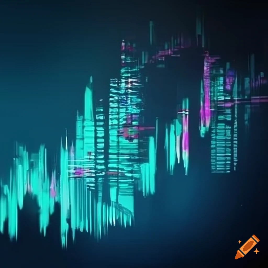 Stock market abstract art amp i on Craiyon