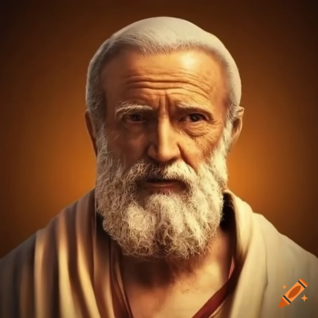 Saint peter cinematic in front of the camera in 2023