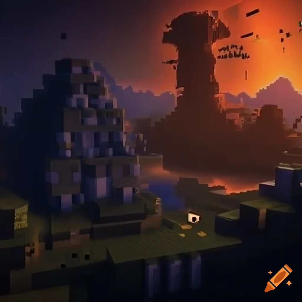 Ever-changing minecraft universe