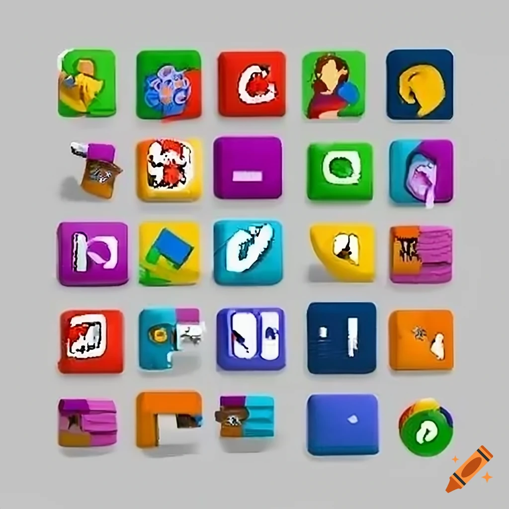 Language resource pack on Craiyon