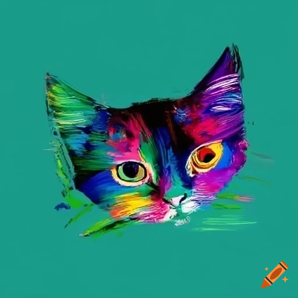 Abstract cat
