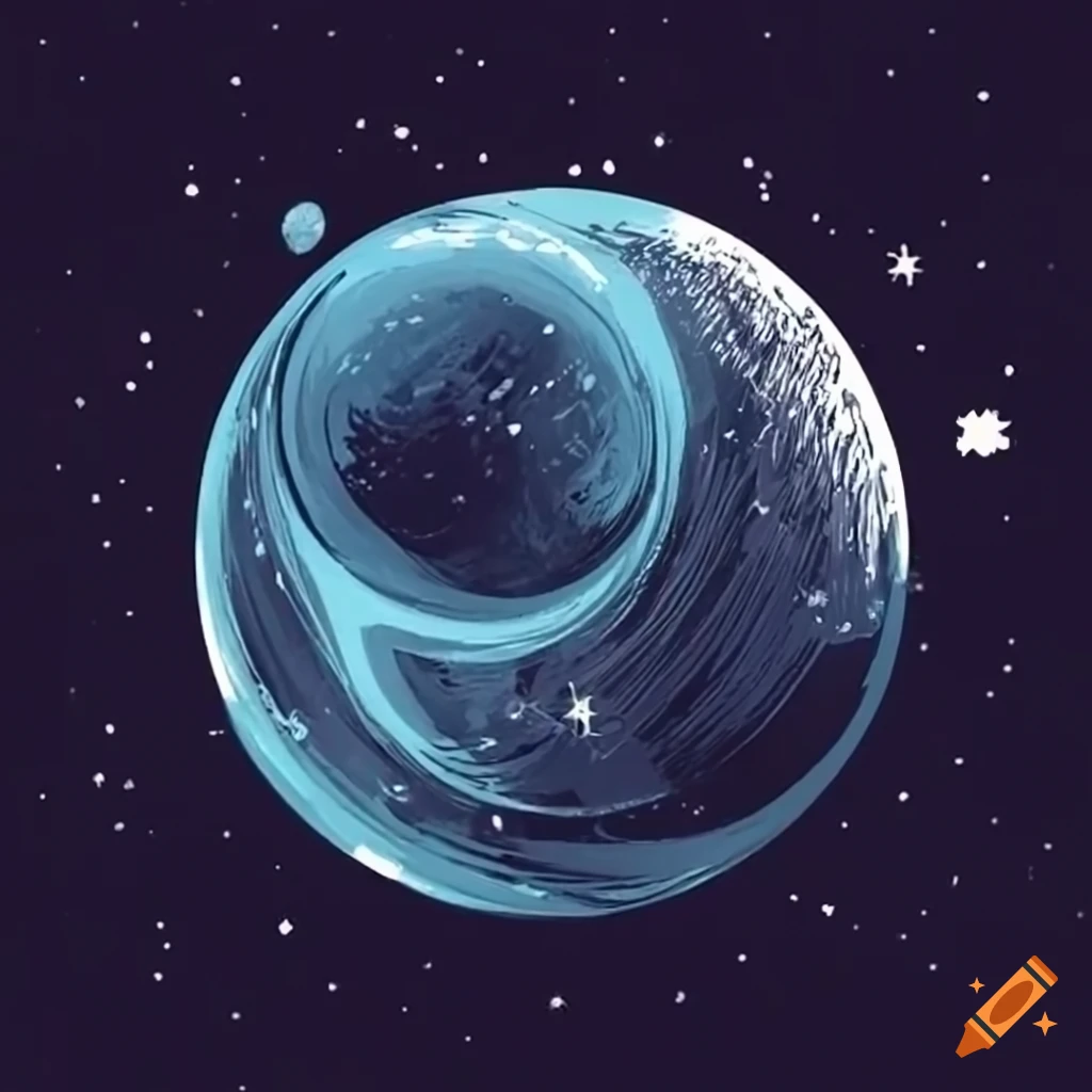 Stars And Planets Drawing