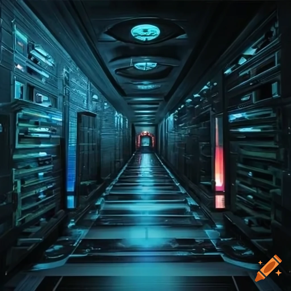 Server journeys on Craiyon