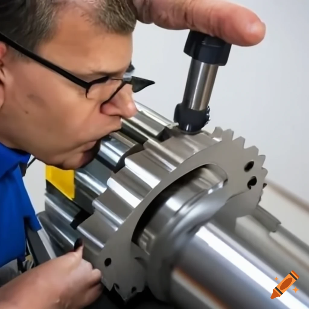 Testing the durability of metal gear through bending fatigue on Craiyon