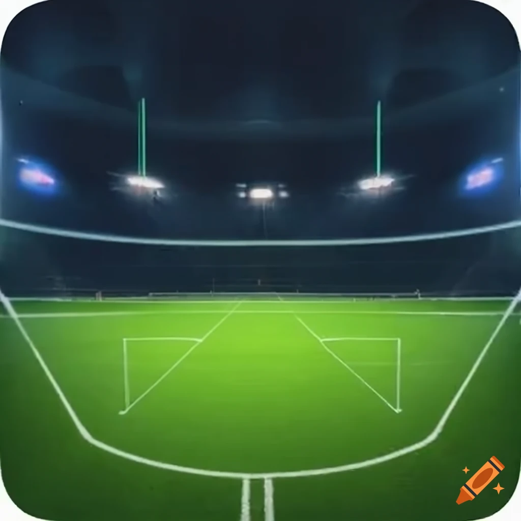 Virtual soccer field