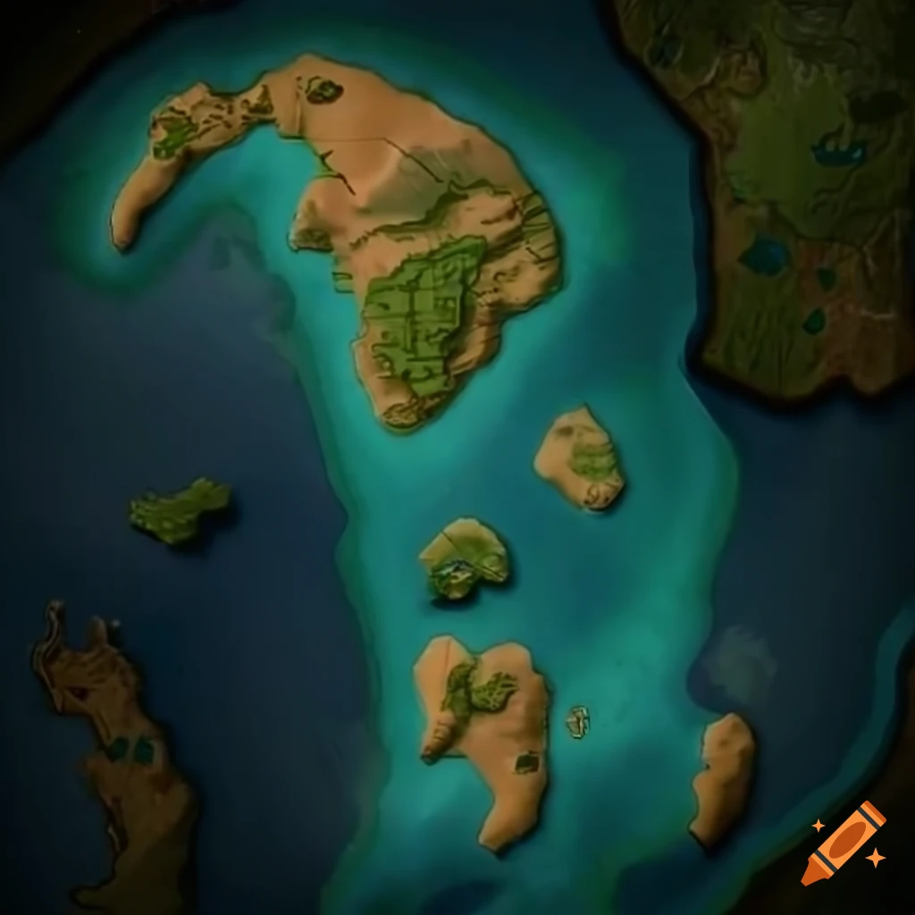 Custom survival maps on Craiyon