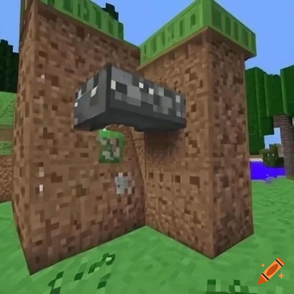 Lag-free minecraft adventure on Craiyon