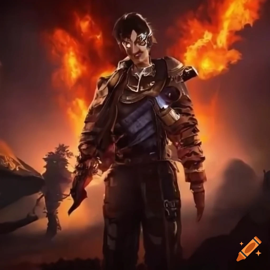 Paisagem de free fire on Craiyon