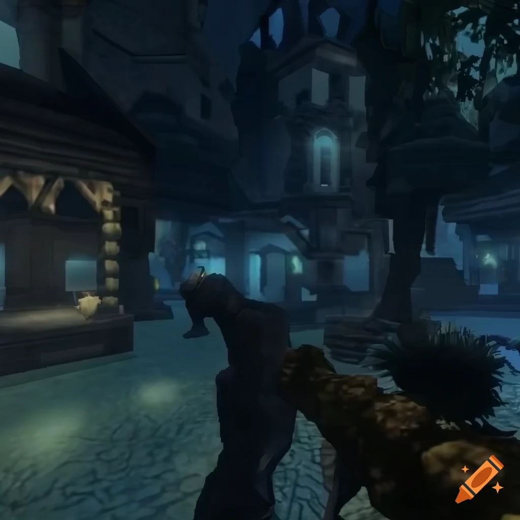 Vanilla server showcase on Craiyon