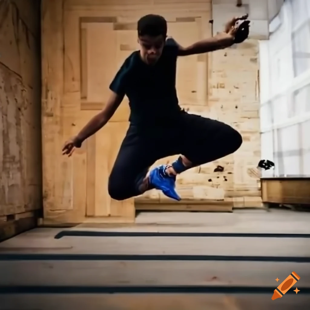 High-speed parkour challenges