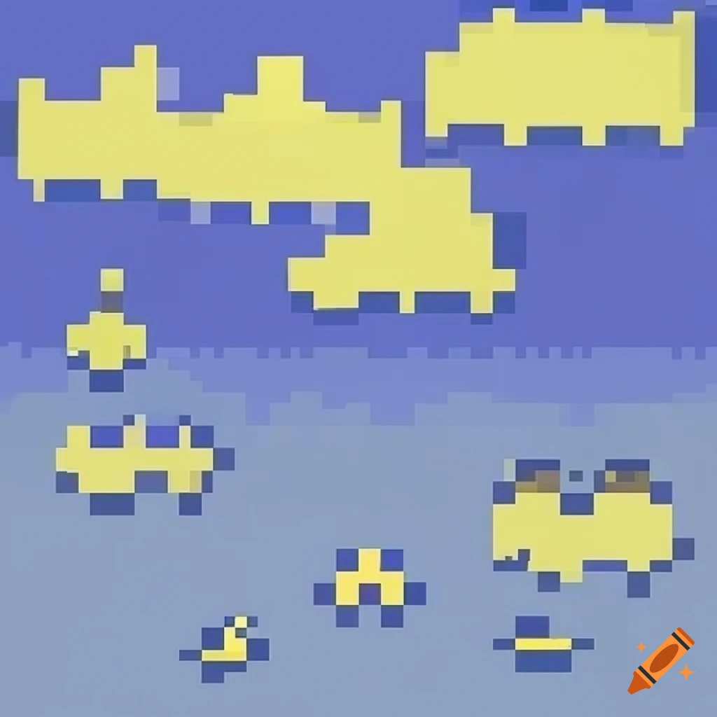 Sky pixel art