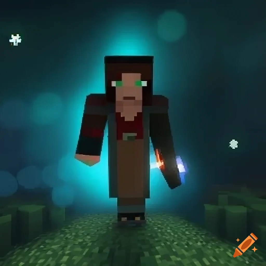 Minecraft avatar offline on Craiyon