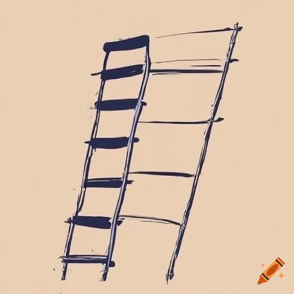 Basic ladder climbs on Craiyon