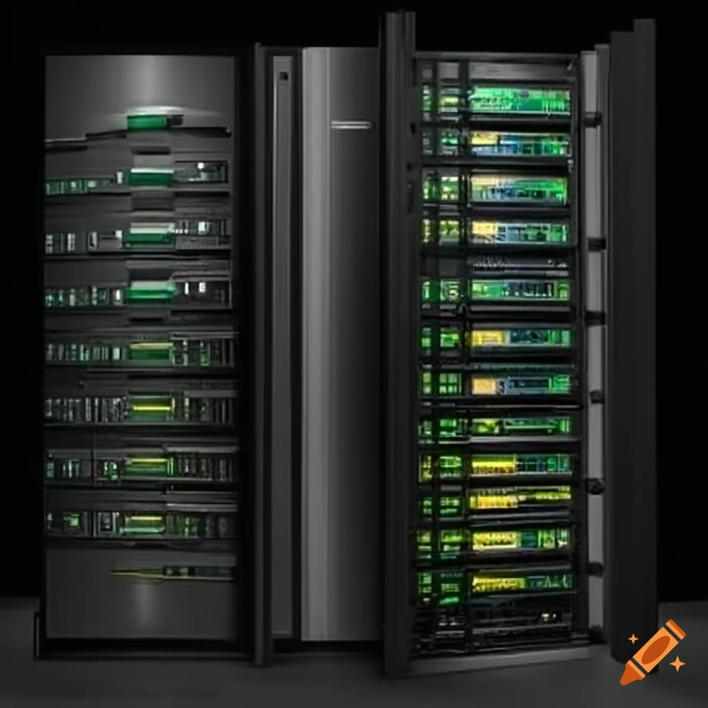 Server file structure on Craiyon